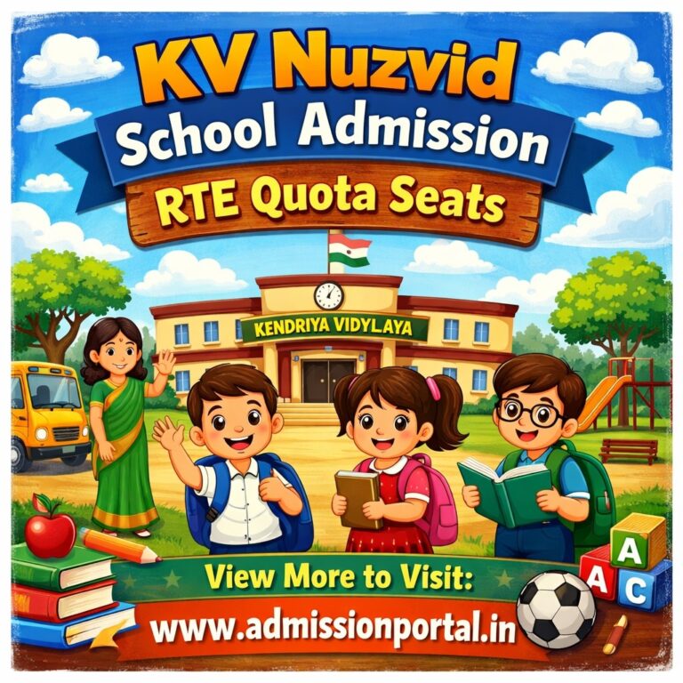 KV Nuzvid School Admission 2026-27 | Apply for Class 1 to 5 Seats ...